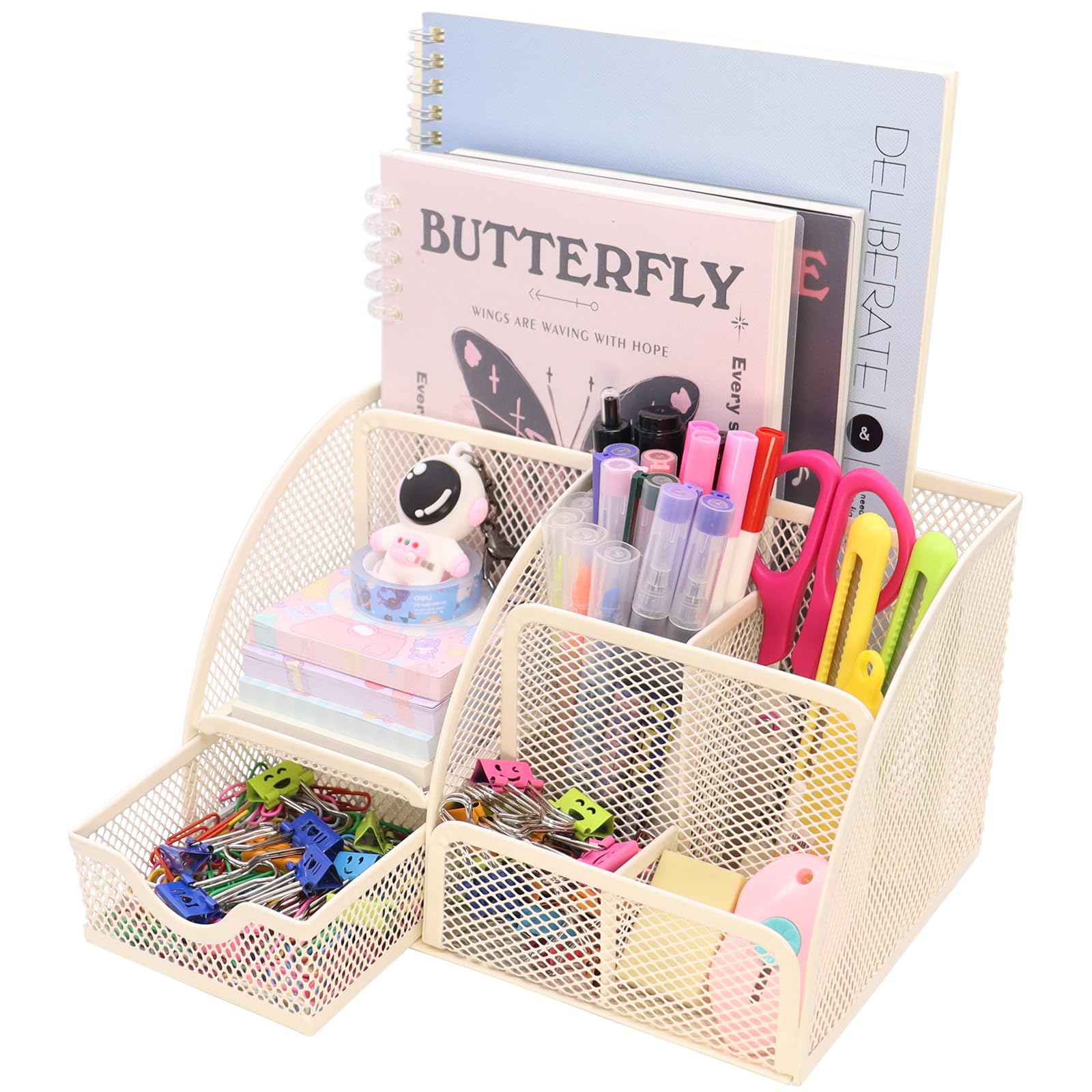 Snapklik.com : Boutilon Mesh Desk Organizer Desktop Office Supplies ...