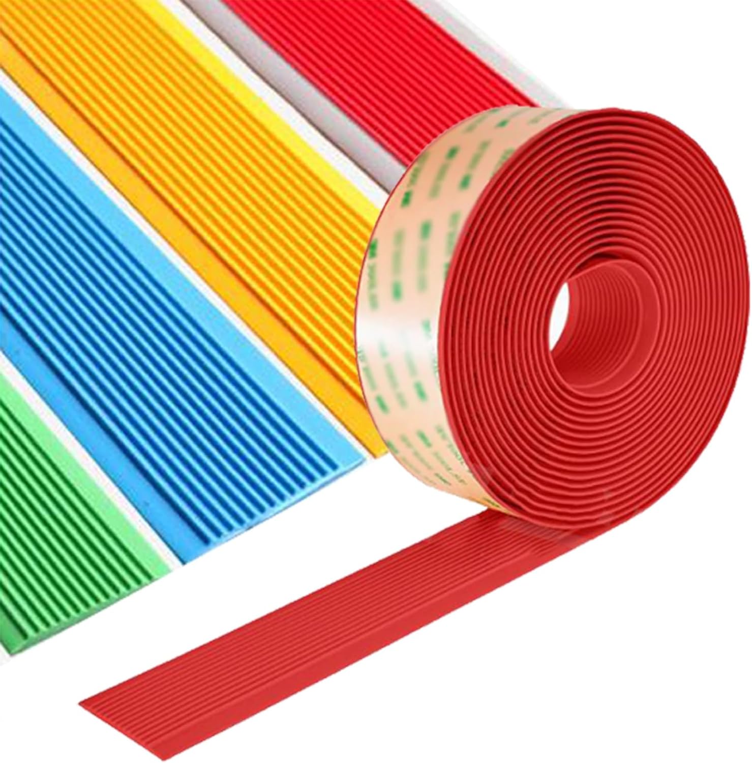 Self Adhesive Flexible PVC Stair Nosing Treads Anti-Slip Strip, Edge ...