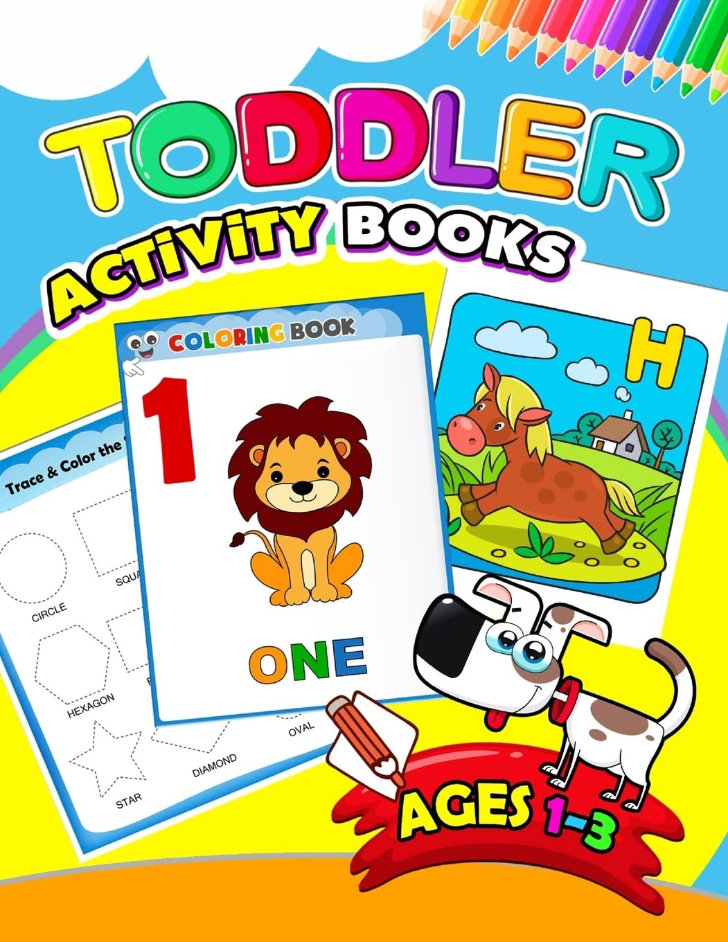 Toddler Activity books ages 1-3: Activity book for Boy, Girls, Kids ...
