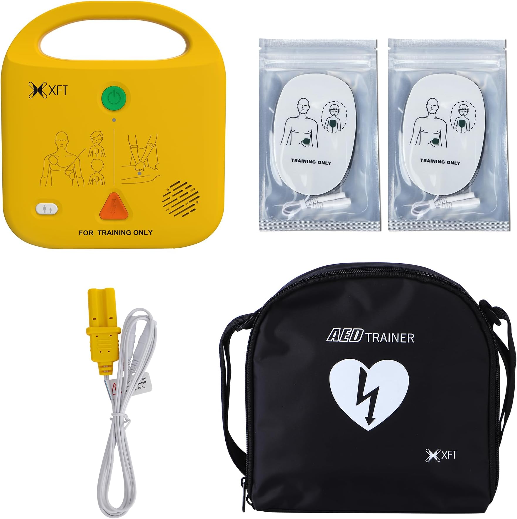 Amazon.com: XFT AED Trainer, AED Trainer Device Only Use for First Aid ...