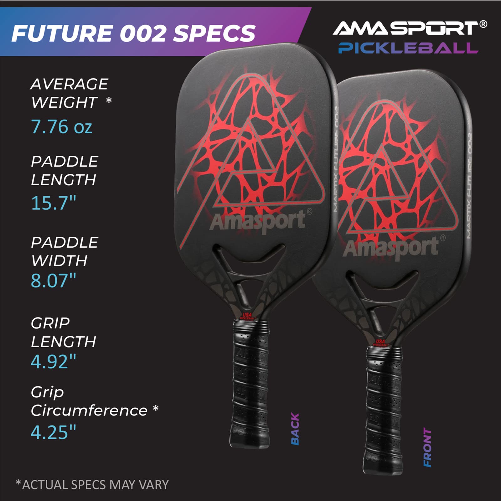 Snapklik.com : Matrix Pickleball Paddle Future 002- Graphite Textured ...