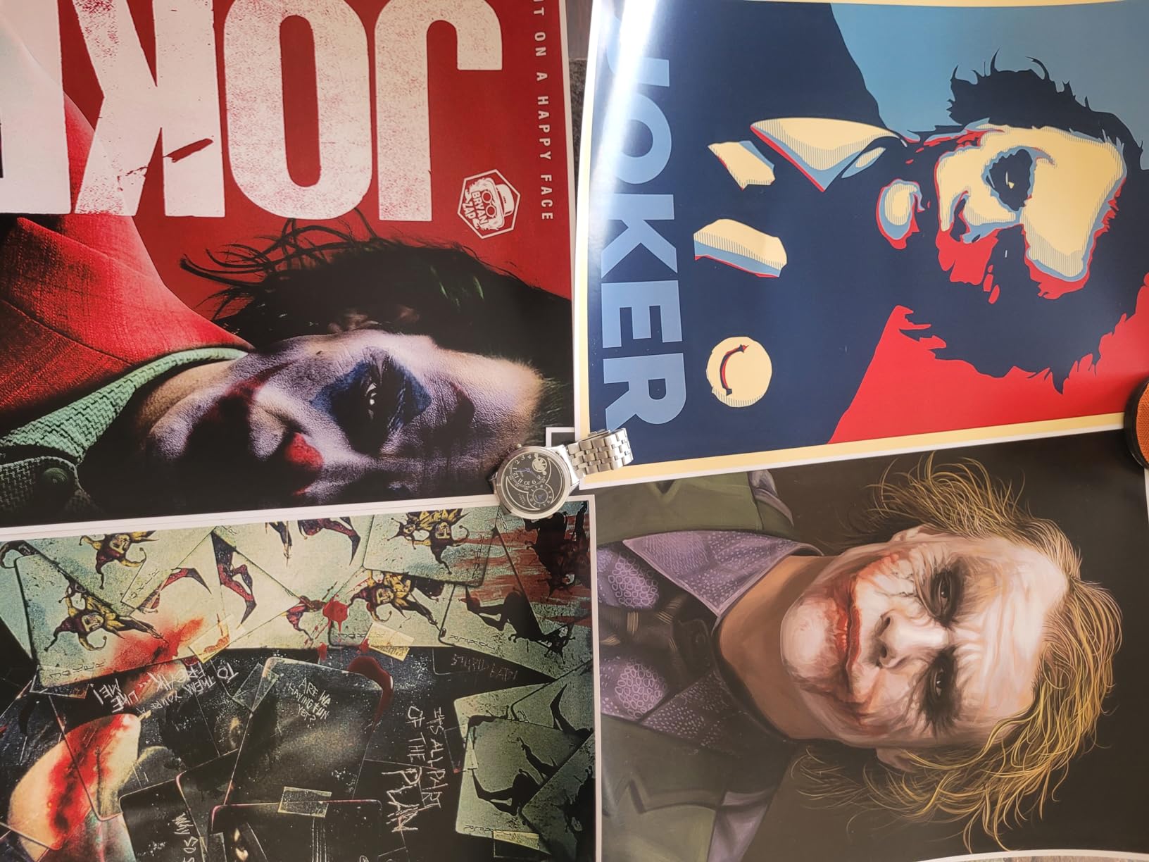 PRINTNET - Pack of 4 Joker Artwork Posters | For Joker Fans | HD+ ...