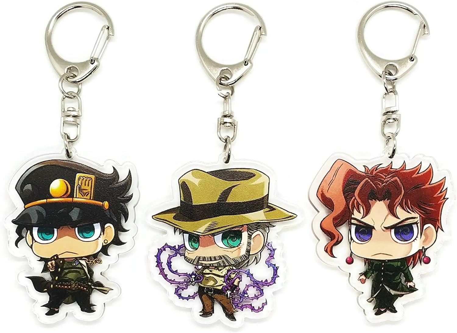 Amazon.com: EBTY DREAMS Inc. - Set of 3 JJ Bizarre Adventure Acrylic ...