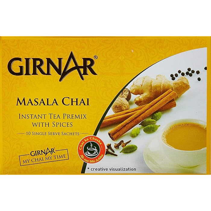 Buy Girnar Instant Tea Premix with Masala, 10 Sachets (14g X10 = 140g ...