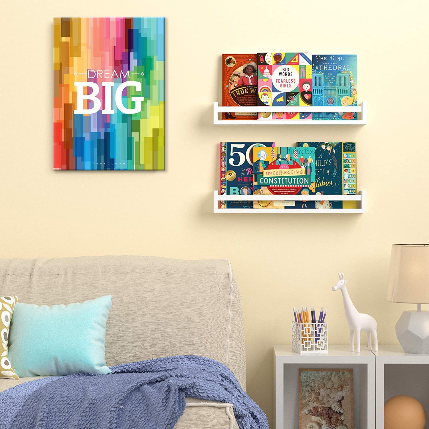 Buy SEVEN WALL ARTS Motivational Inspirational Canvas Wall Art Quote ...