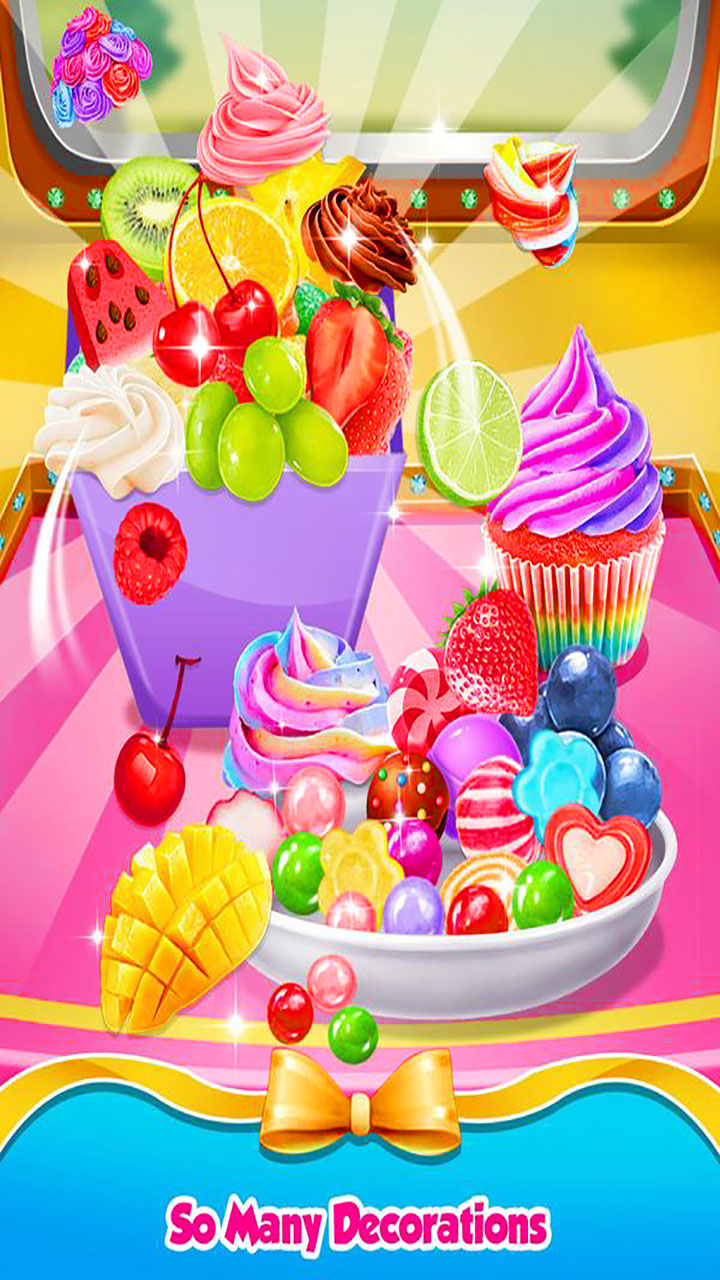 Make Cupcake & Donut - Rainbow Princess Bakery Education Game - App on ...