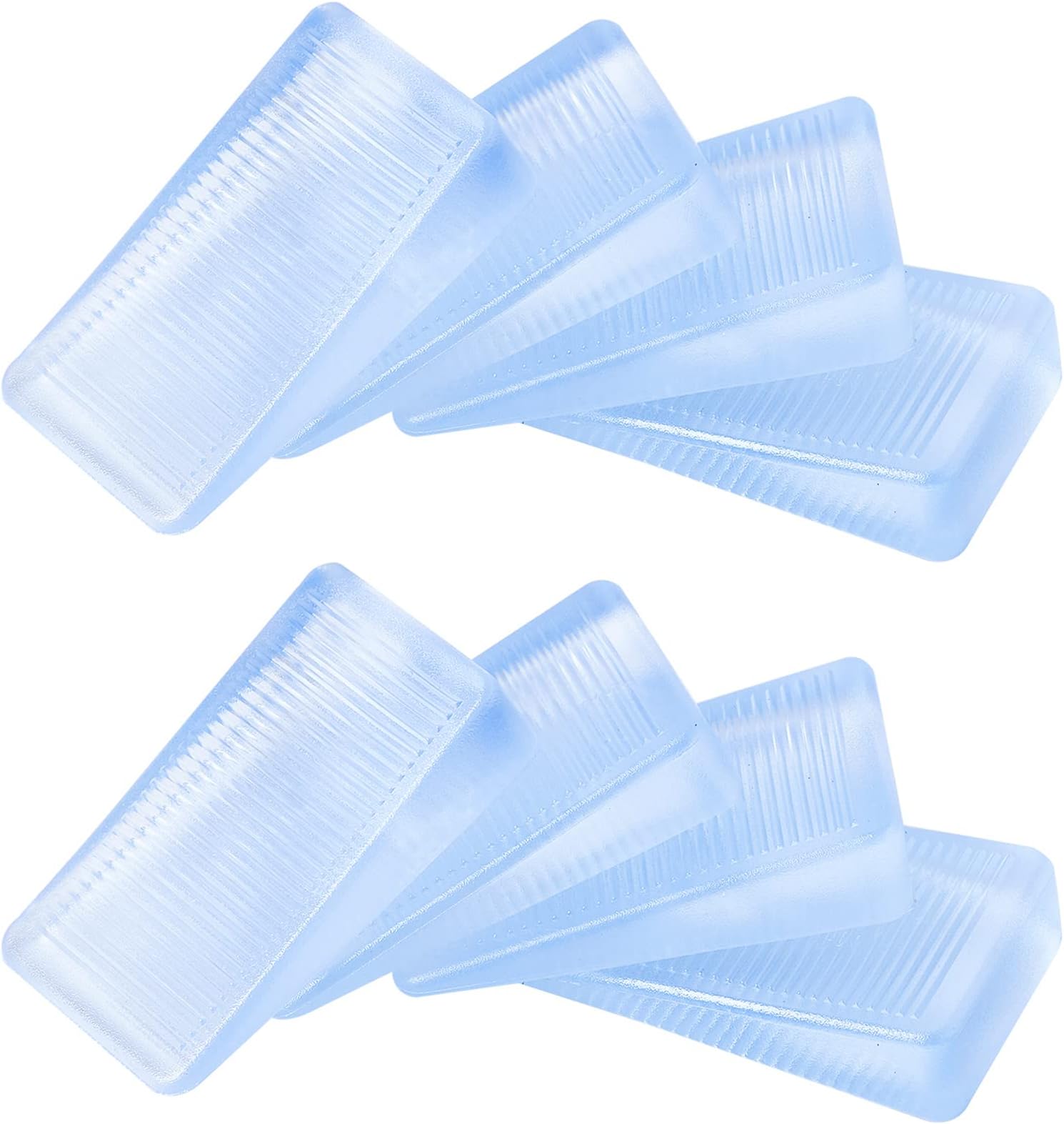 8 Pcs Rubbery Clear Table Shims, Level Wedge for Home Improvement ...