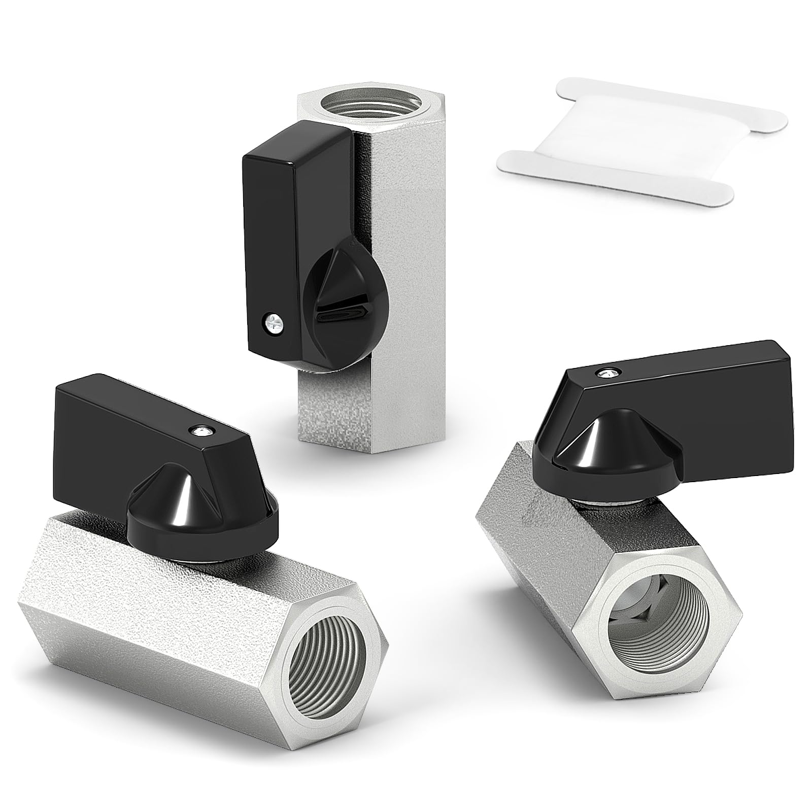 Snapklik.com : GASHER 1PCS 1/2 Inch Mini Brass Ball Valve Shut Off Switch