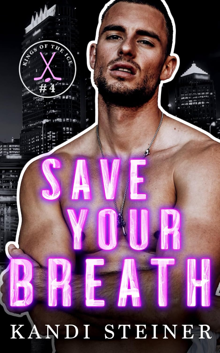 Amazon.com: Save Your Breath: A Fake Engagement Hockey Romance (Kings ...
