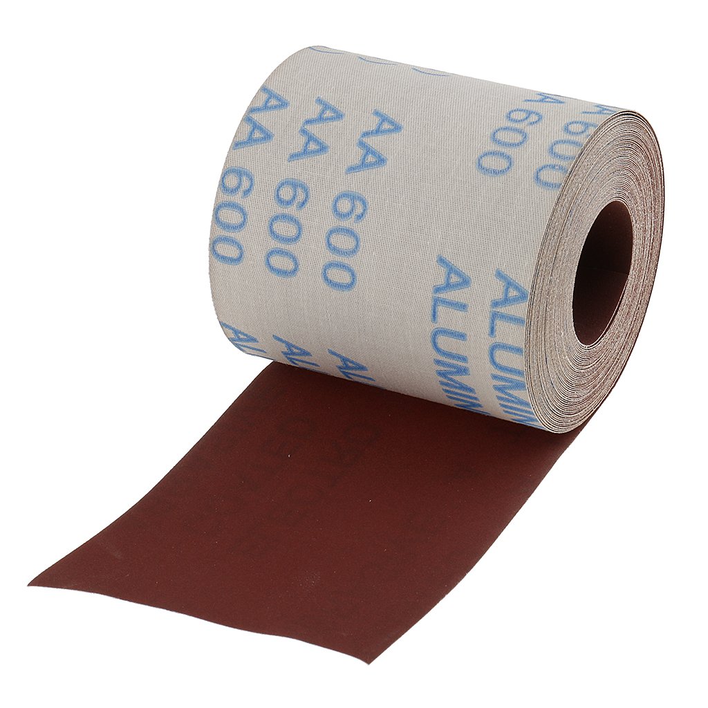 Anbau 10m x 100mm 600 Grit Water Proof Emery Cloth Sanding Paper for ...