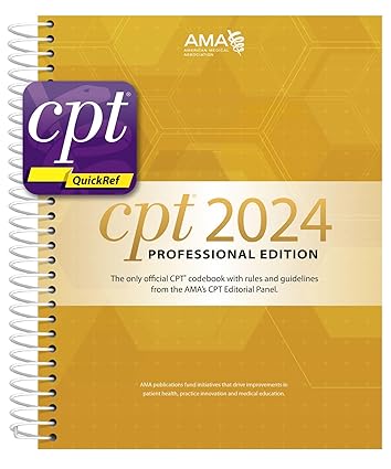 Buy CPT Professional 2024 and CPT QuickRef App Bundle Book Online at ...