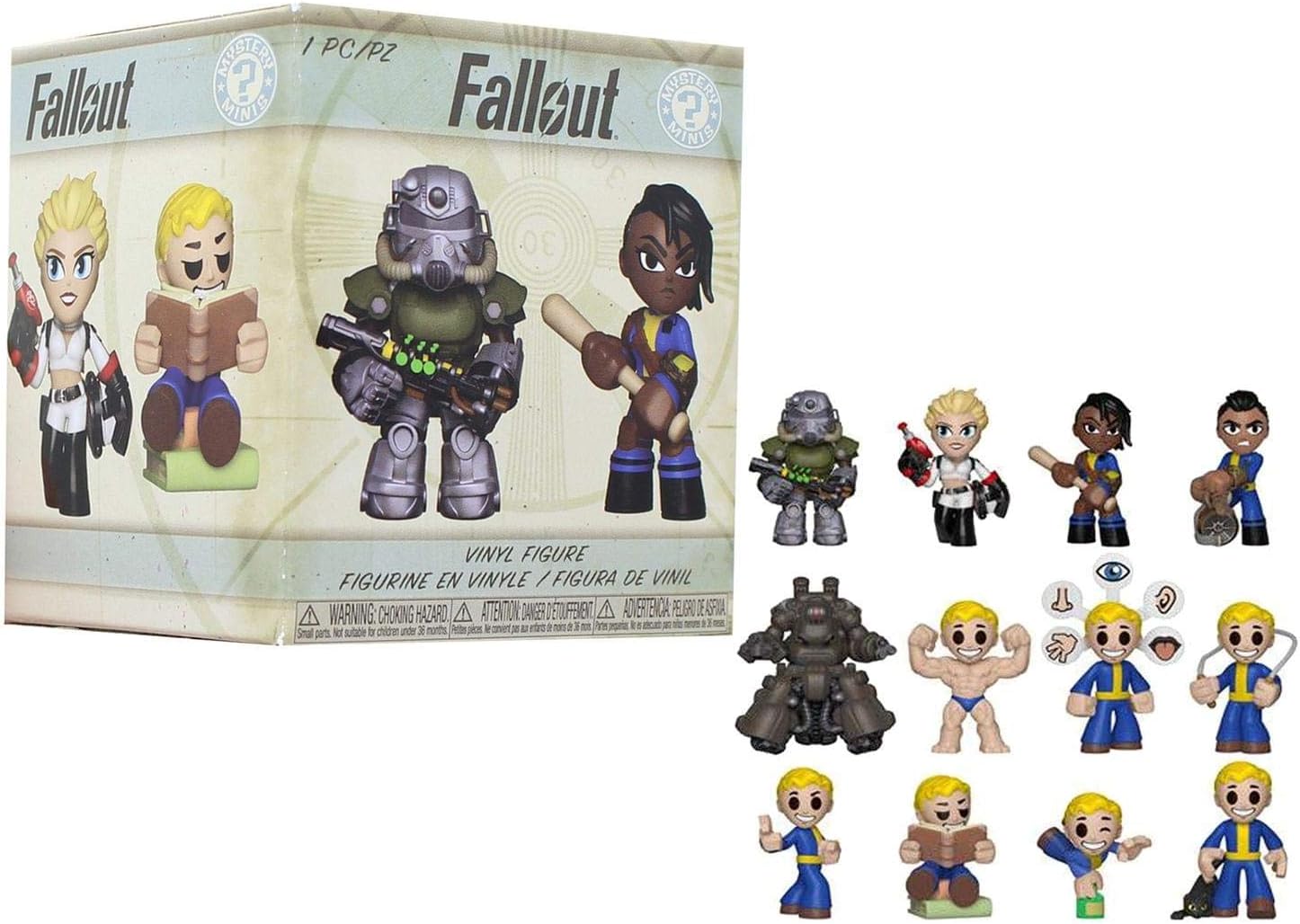 Amazon.com: Funko Mystery Mini: Fallout (ONE Random Figure Per Purchase ...