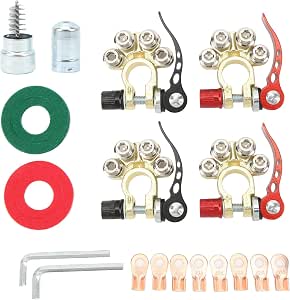 Amazon.com: Battery Quick Release Terminal Clip, Stable Connection ...