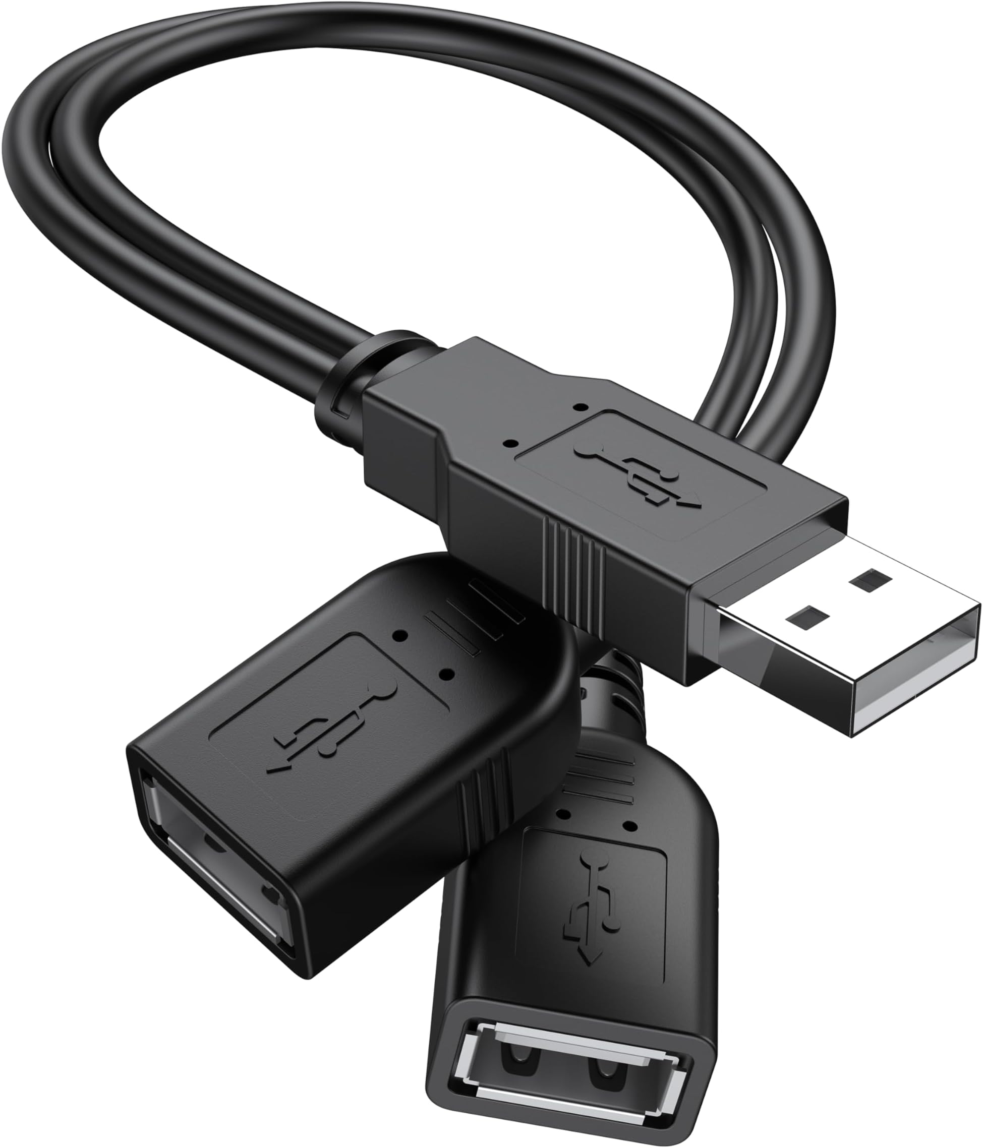 System-S USB Kabel 32 cm Typ A 3.0 Buchse zu 1X USB Typ A 3.0 Stecker ...