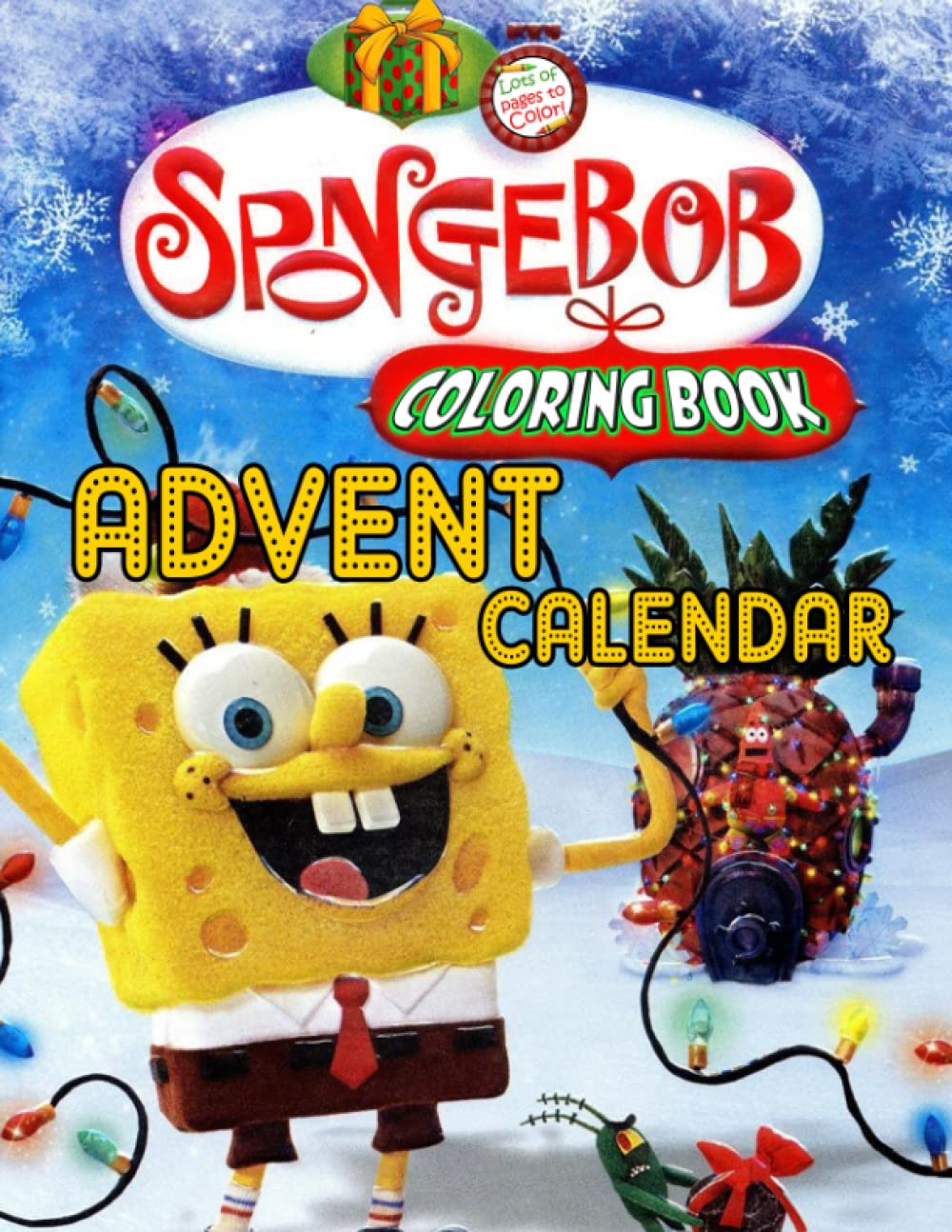 Spongebob Advent Calendar Coloring Book Spongebob Advent Calendar 2021 ...