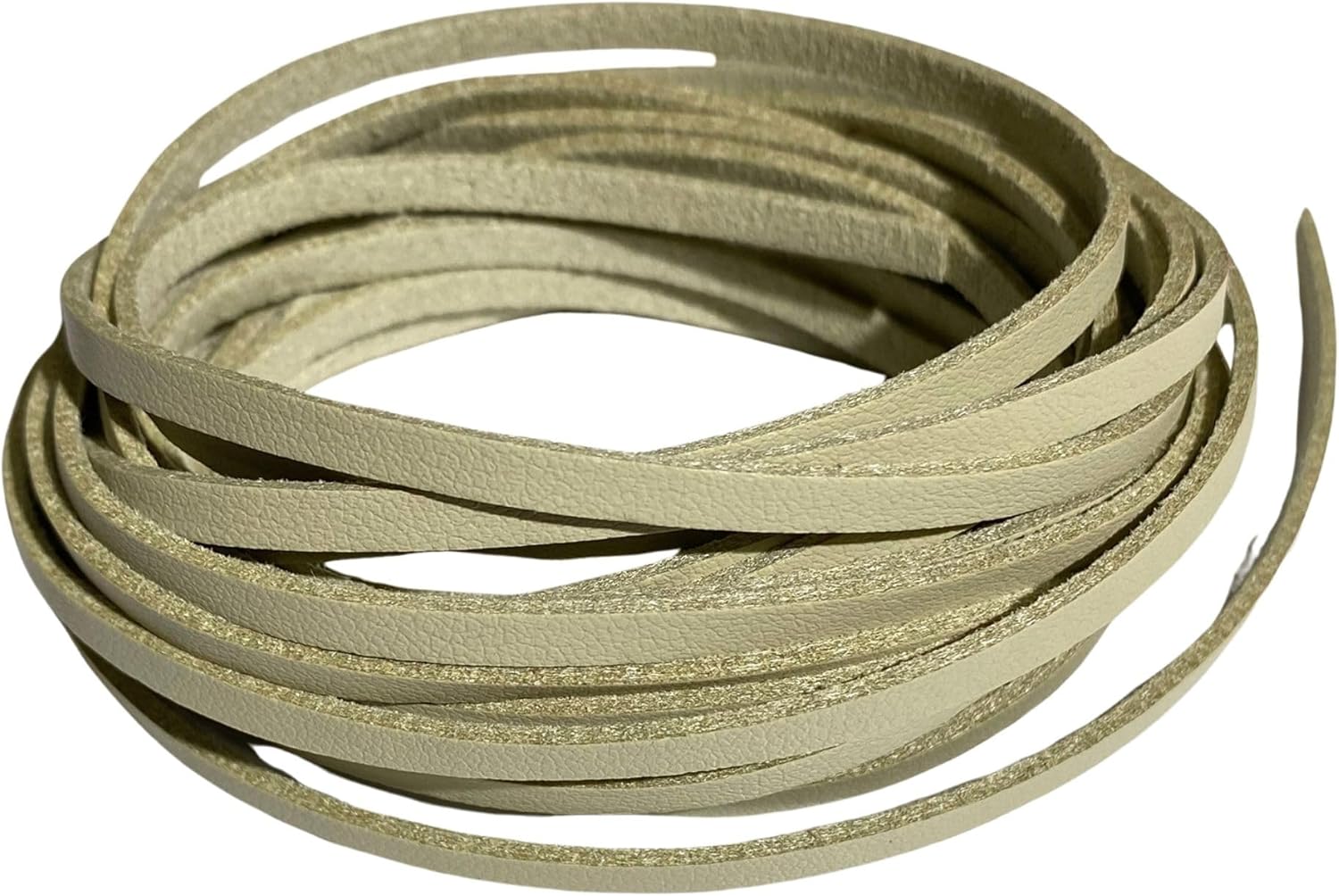 Amazon.com: 4 mm Flat Leather Cord, 5+ Yards (5 Meters) Strip Cord ...