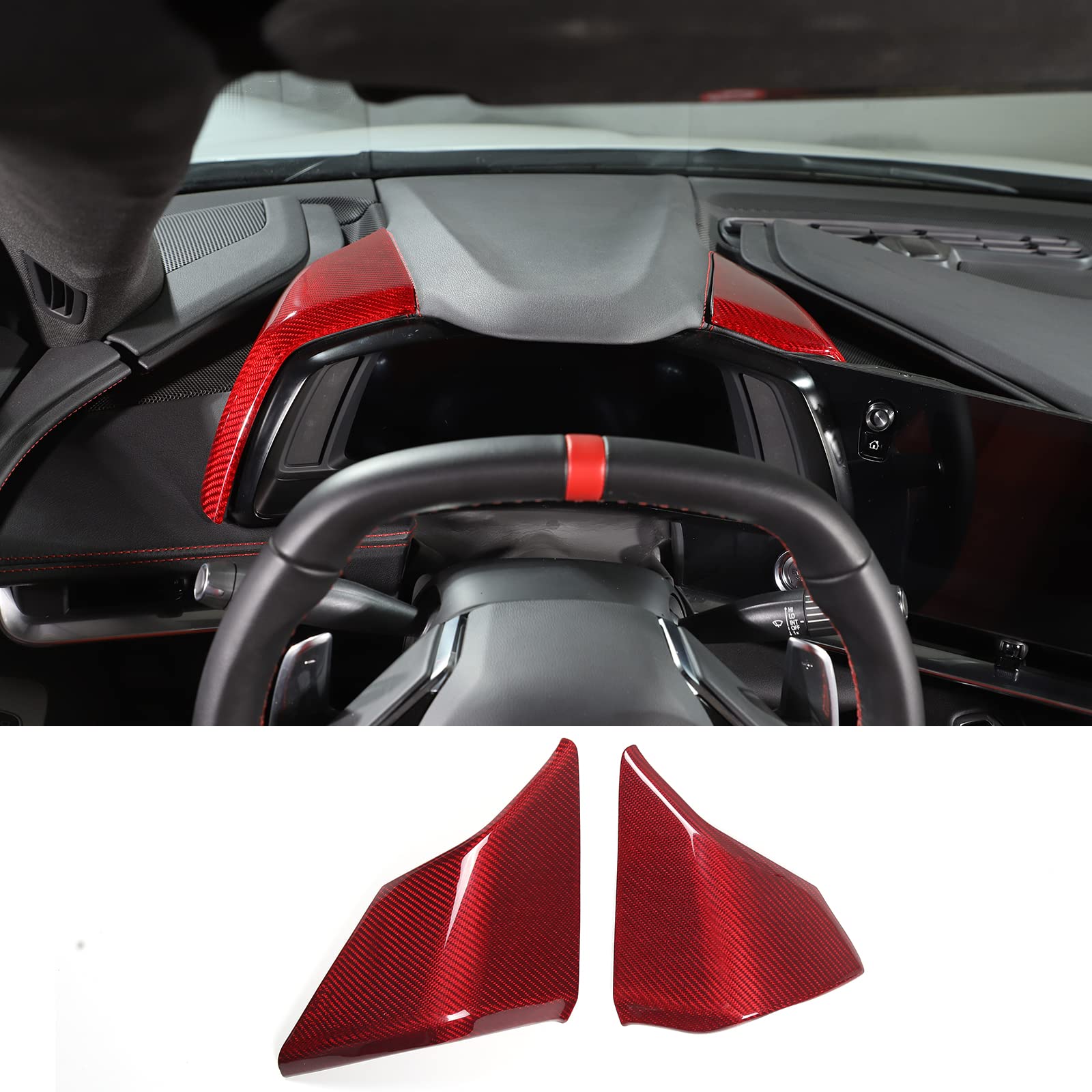 Amazon.com: Car Dashboard Panel Cover Trim Compatible with Chevrolet ...