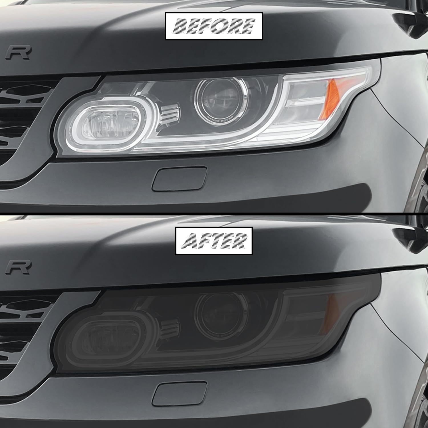 Amazon.com: SlickMod PreCut Vinyl Smoke Tint for 2014-2017 Land Rover ...