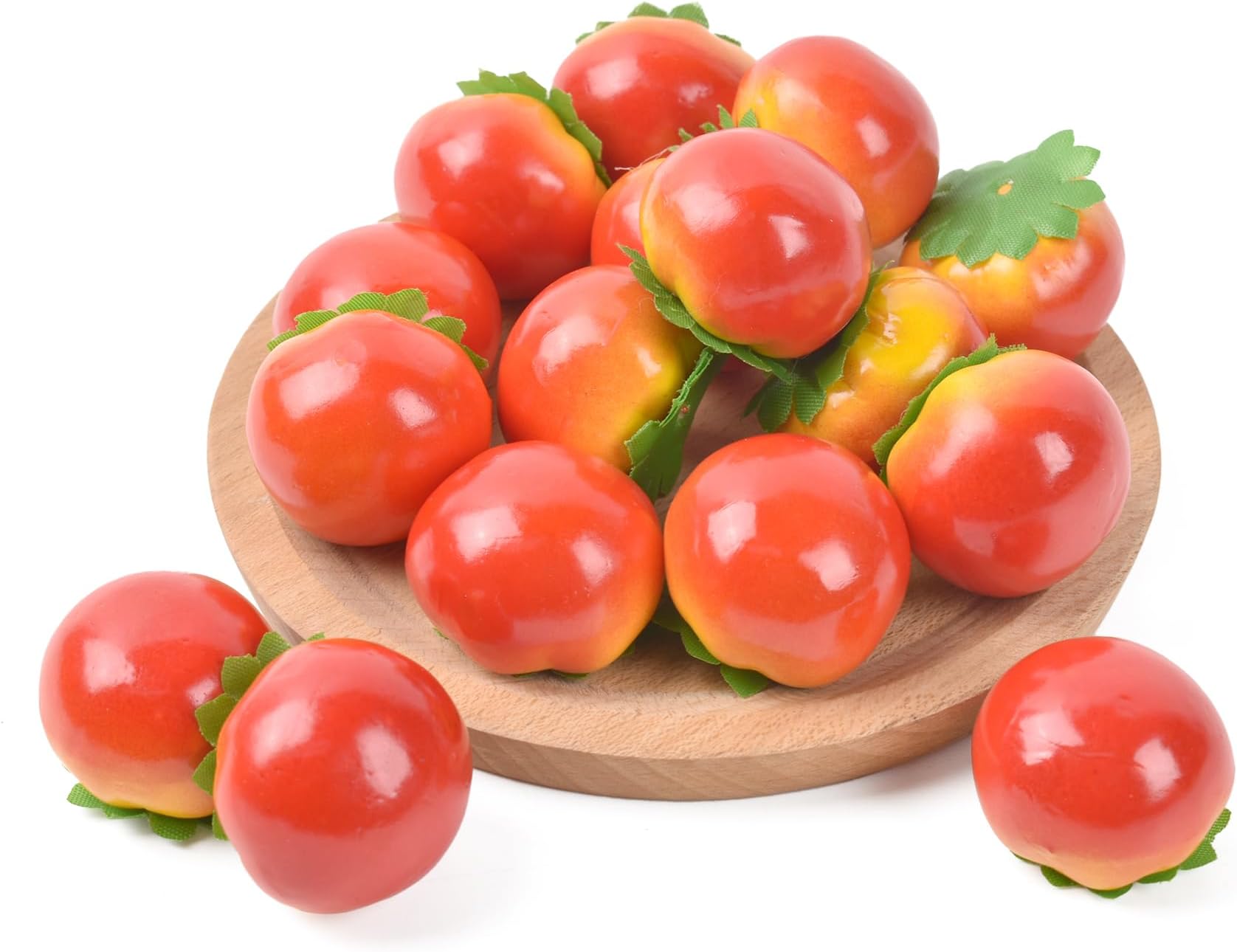 Amazon.com: 20PCS Lifelike Simulation Tomatoes Mini Artificial Tomato ...