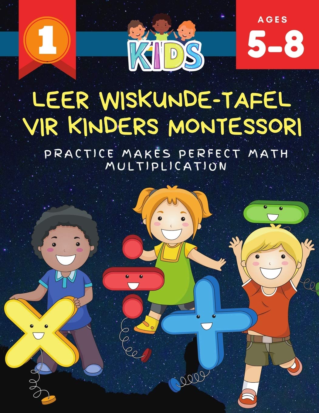Leer Wiskunde Tafel Vir Kinders Montessori Practice Makes Perfect Math ...