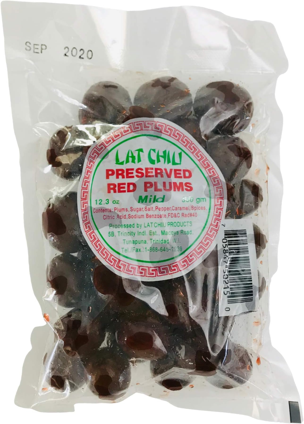Amazon.com: Lat Chiu Preserved Fruit - Trinidad & Tobago Snacks ...