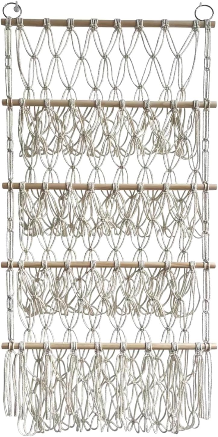 Amazon.com: DISPRA Stuffed Animal Net Rack, 4 Layers Boho Plush Storage ...