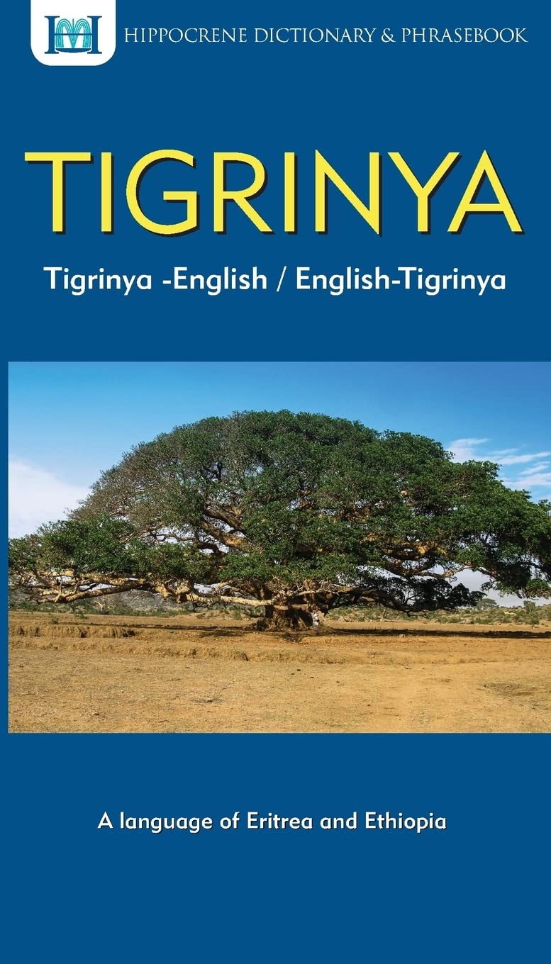 Tigrinya-English/ English-Tigrinya Dictionary & Phrasebook ...