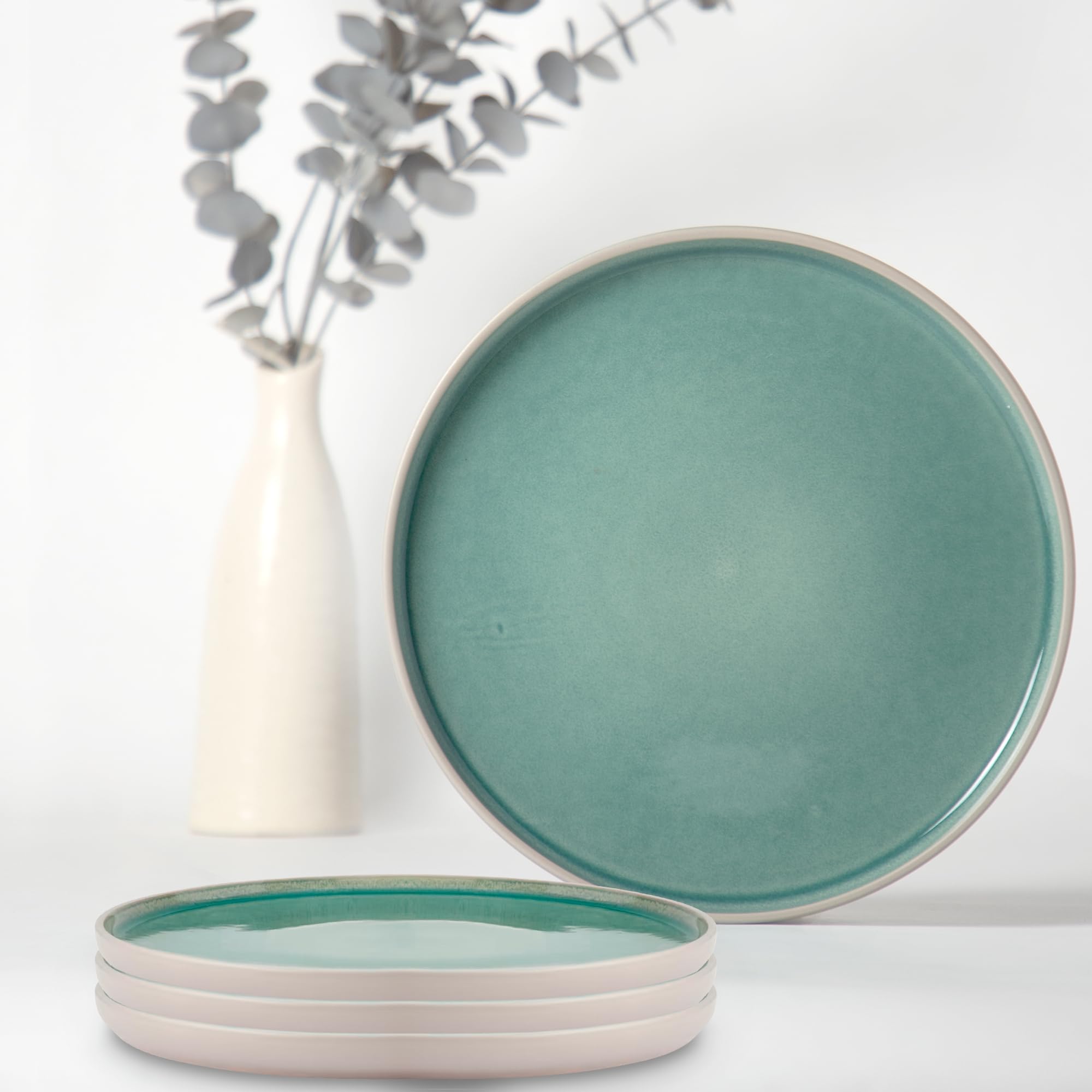 Buy Anko Glazed Stoneware Side Plates - Set of 4 | Premium Crockery for ...