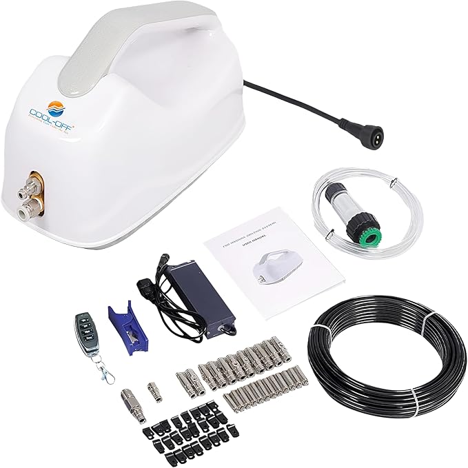 Amazon.com: High Pressure Misting System, 750PSI Piston Pump Patio ...