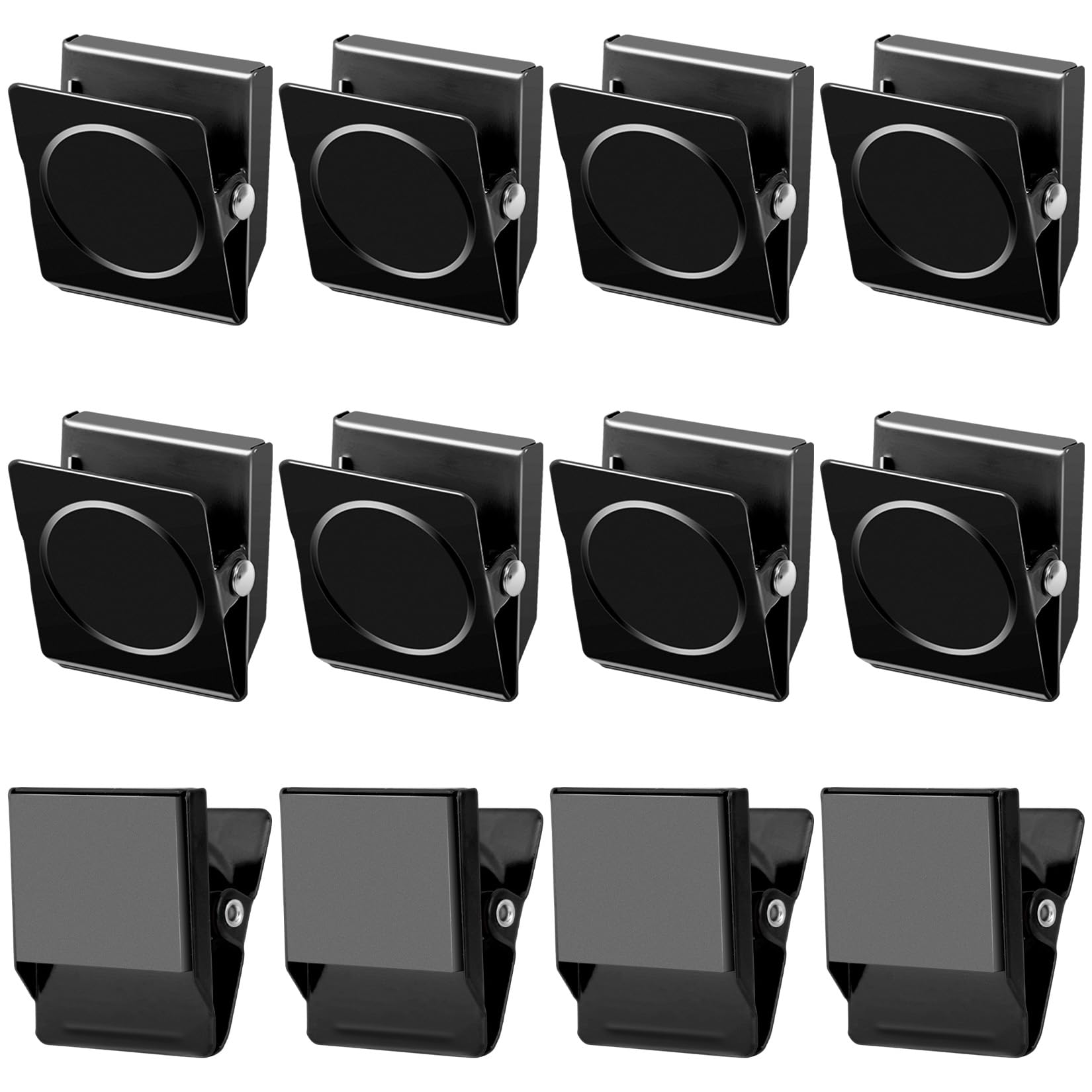 Snapklik.com : Grtard 12 Pck Magnetic Clips Heavy Duty, Fridge Magnets ...