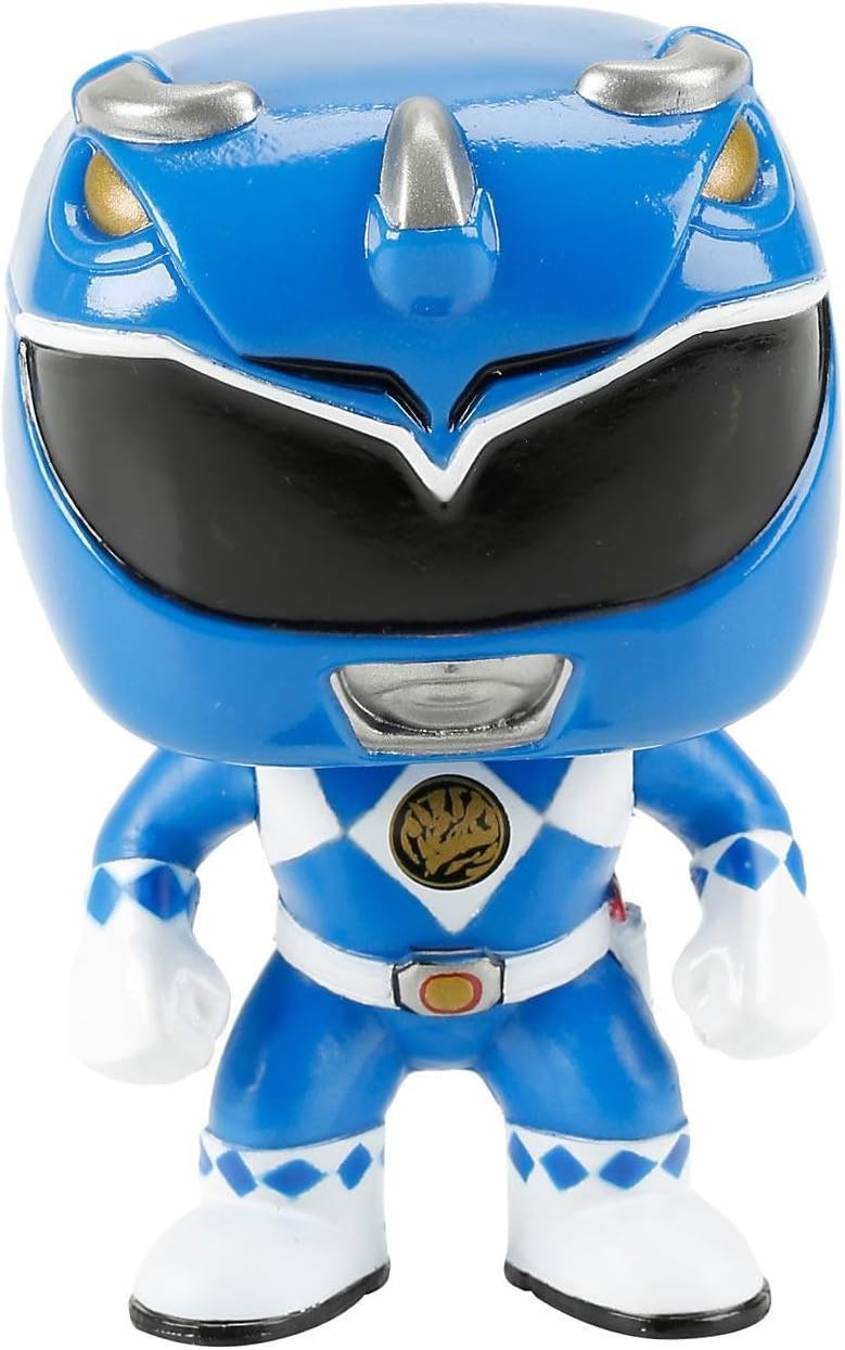 Amazon.com: Funko POP TV: Power Rangers - Blue Ranger Action Figure ...