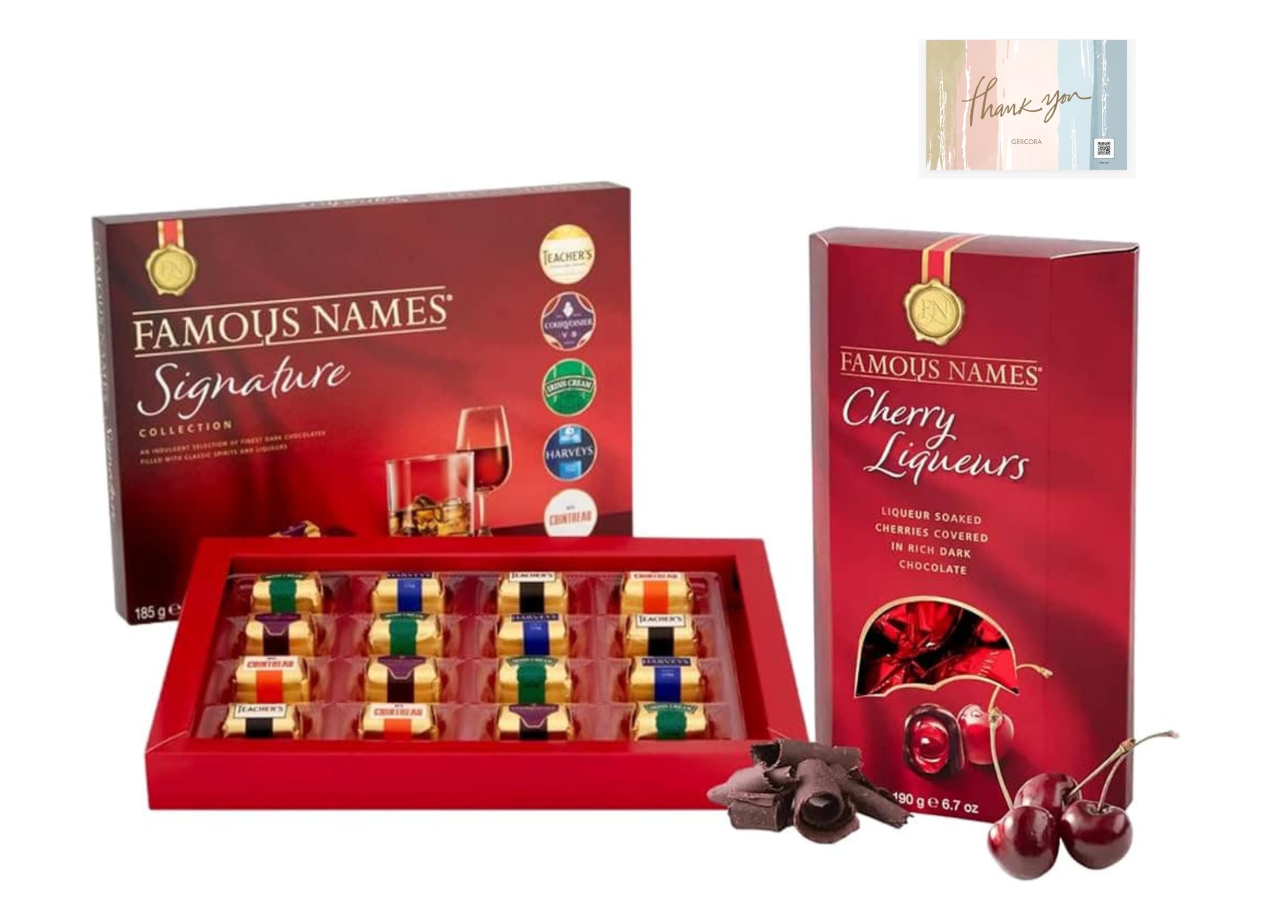 Chocolate Liqueurs Bundle | Famous Names Signature Collection Liqueurs ...
