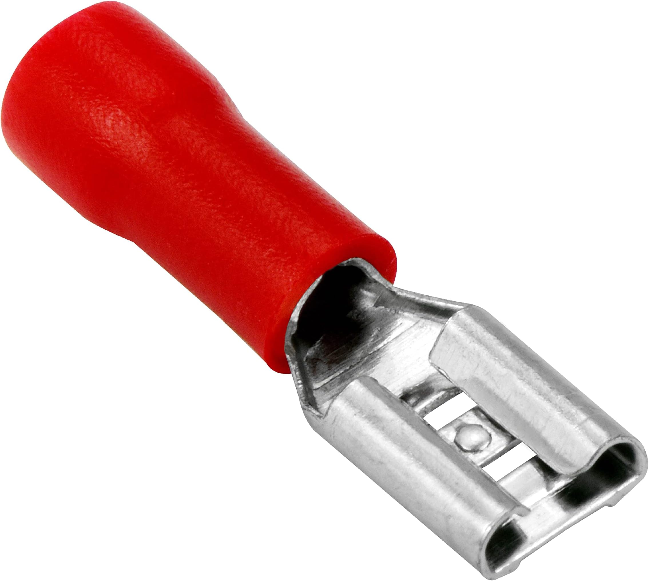 Amazon.com: .110" 22-18 Gauge Vinyl Female Quick Disconnect 100pcs ...