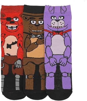 Amazon.com: Five nights at freddy's Animatronics 3-Pack Animigos crew ...