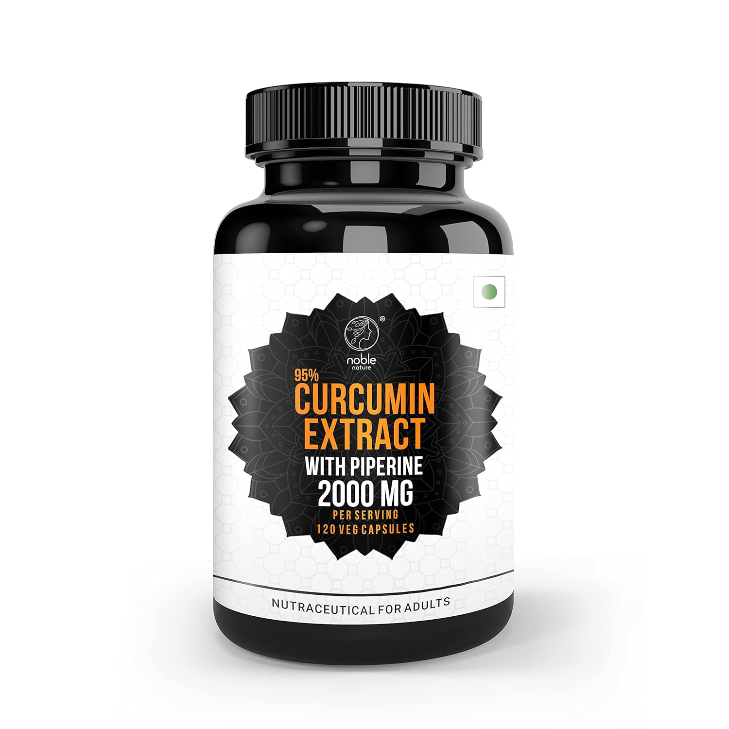 Turmeric Curcumin with 95% Curcuminoids 2000mg - 120 Capsules - Natural ...