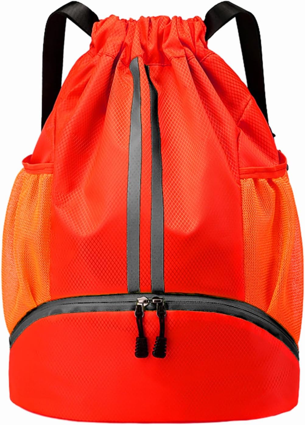 Amazon.com | Hoedia Sports Drawstring Backpack - String Swim Gym Bag ...