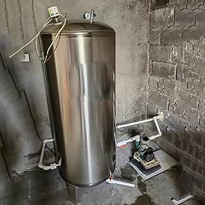 Amazon.com: Elitix Stainless Steel Tank for Indoor Well Water Booster ...