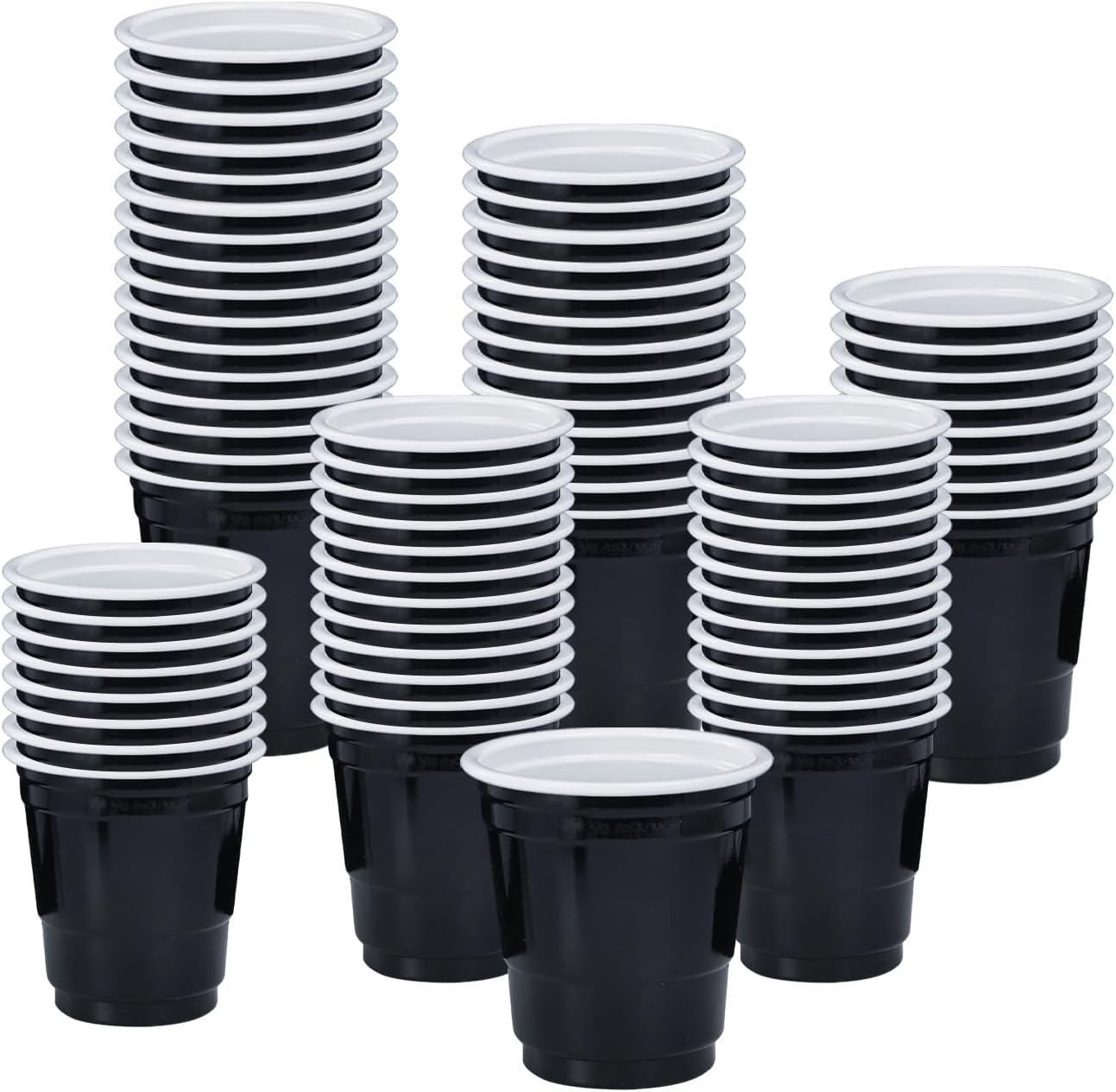 Amazon.com: MUNILAIL 100 Pack 2 Oz Plastic Shot Cups Disposable Shot ...