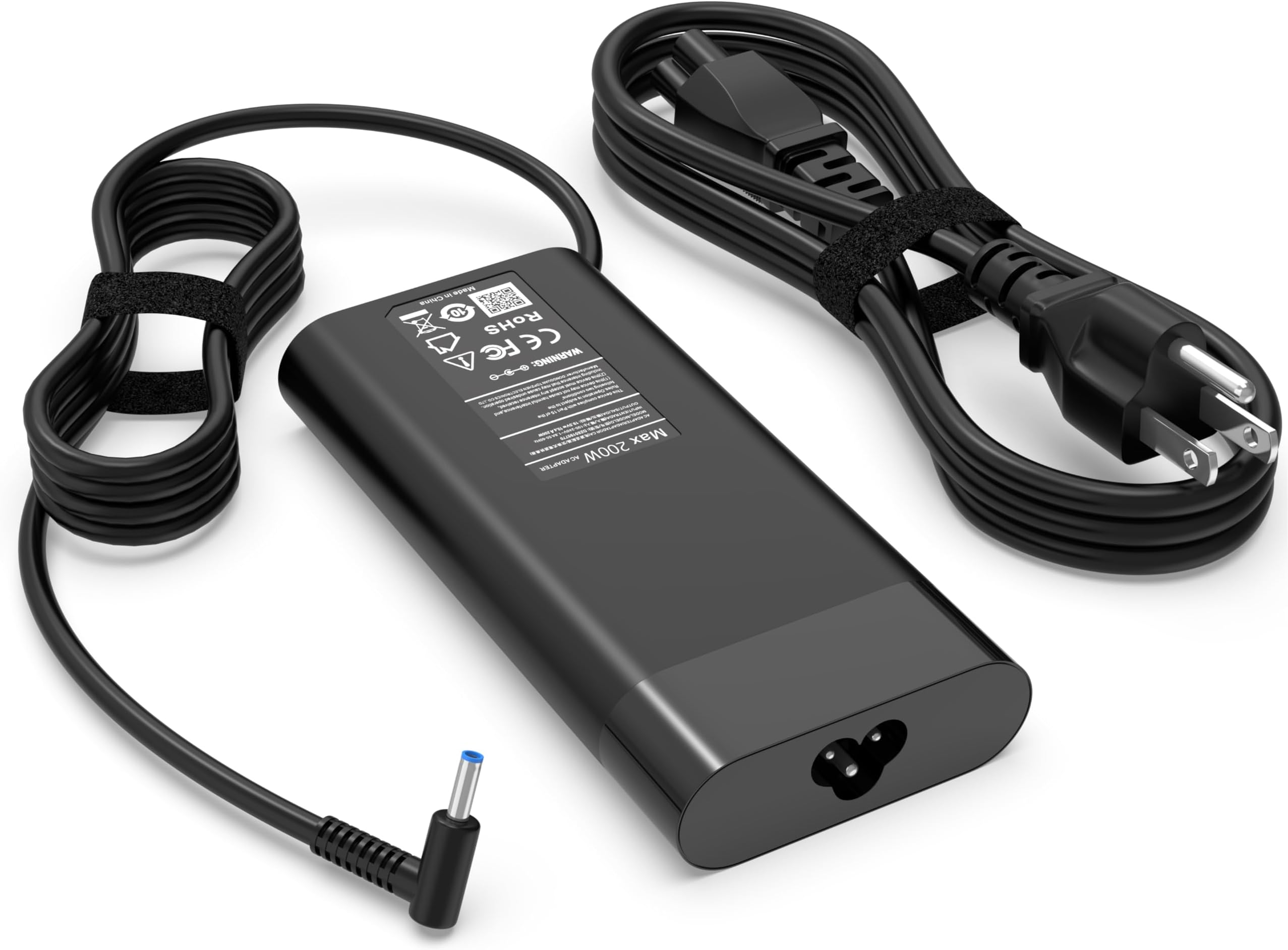 Amazon.com: 200W Laptop Charger 10.3A 19.5V for HP Omen Pavilion 15 16 ...