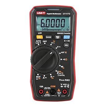 UT117C High-Precision True RMS Digital Multimeter with AC/DC 600V ...