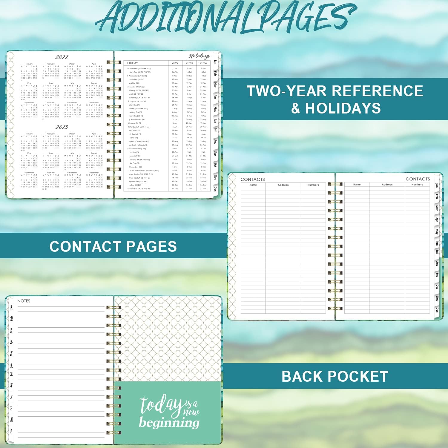 Academic Diary 2022-2023 – 2022-2023 Diary Week to View A5 Planner Aug ...