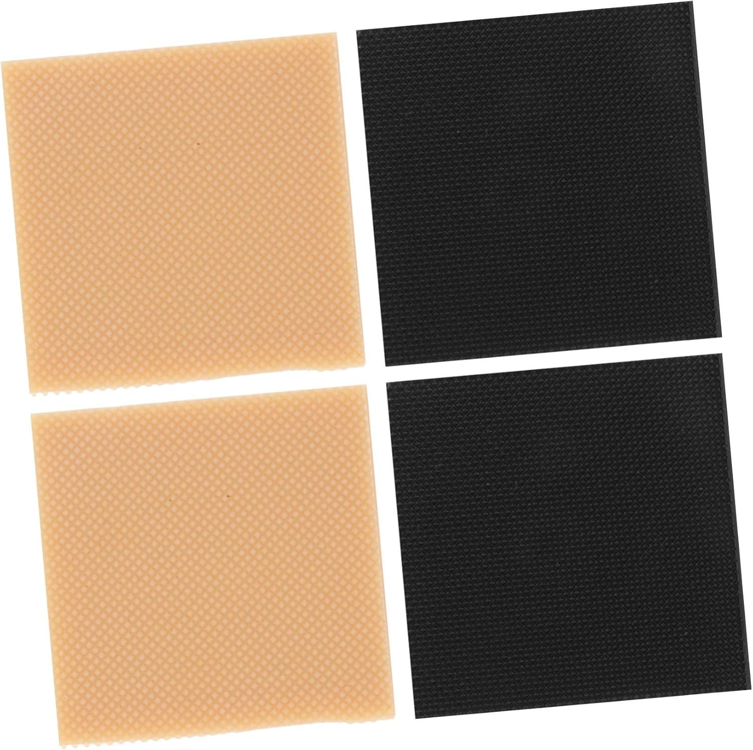 Amazon.com: Healeved 4Pcs High Heel Patch Square Shoe Heel Repair Kit ...