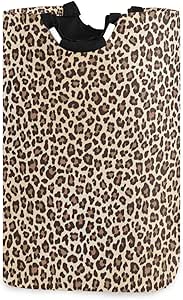 Amazon.com: ALAZA Large Laundry Basket Leopard Print Animal Cheetah ...