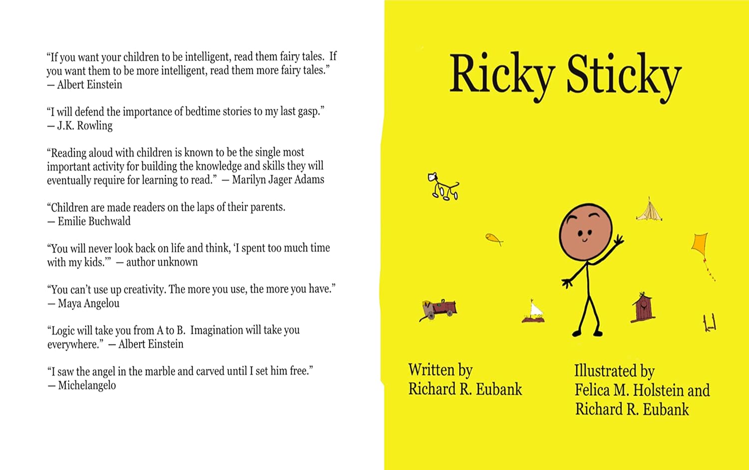 Ricky Sticky - Kindle edition by Eubank, Richard R., Holstein, Felica M ...