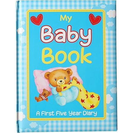 Baby Record Book Keepsake diary Birth to 5 Yrs : Amazon.co.uk: Baby ...