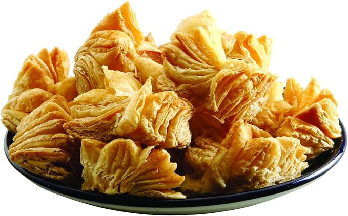 Ghotaram Ghaziabad Chai-time Eggless Twisted Khari Puff Namkeen Snack ...