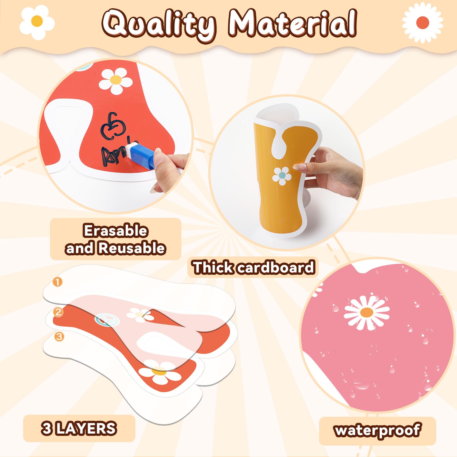 Snapklik.com : 260pcs Groovy Bulletin Board Letters For Classroom 4 ...