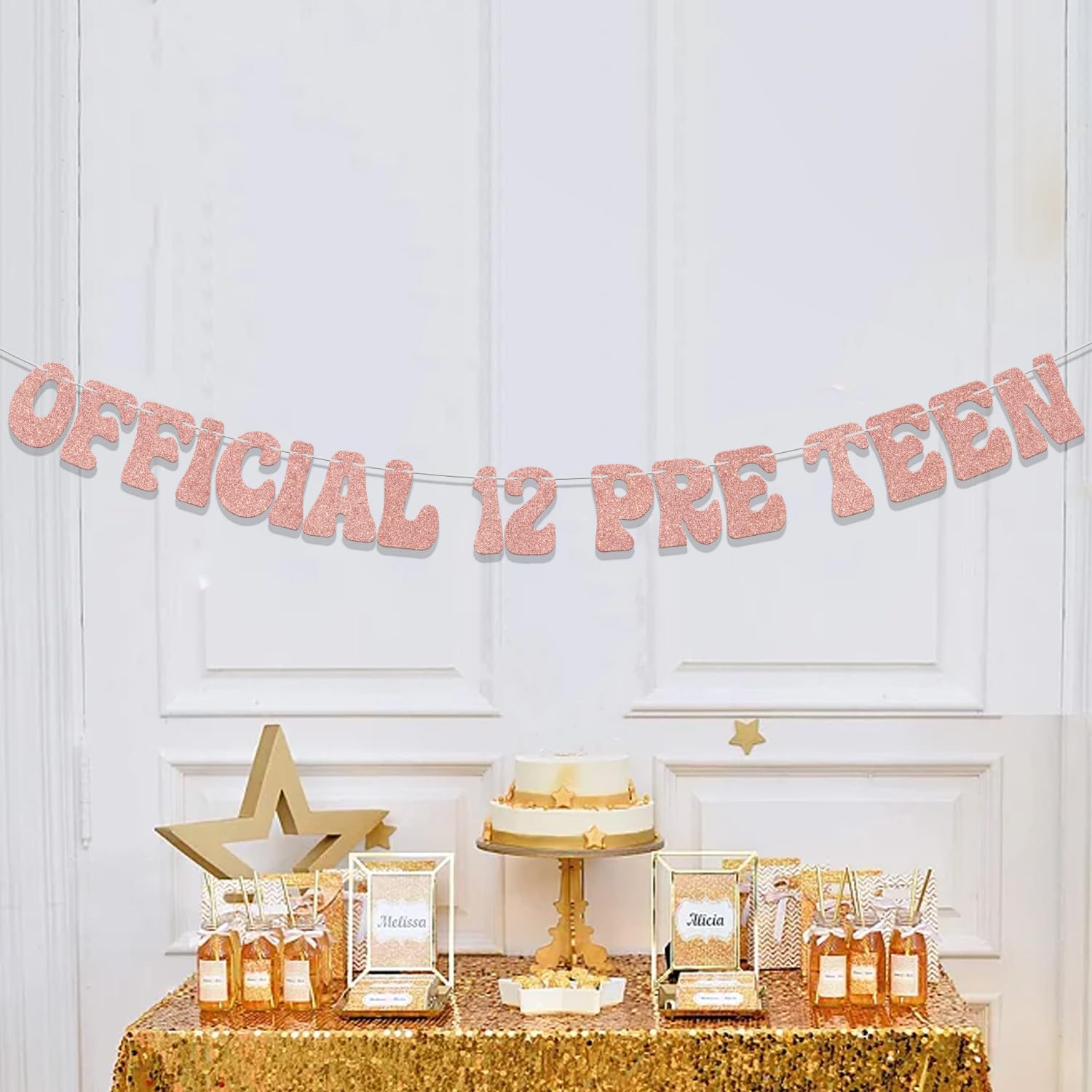 Snapklik.com : Official 12 Pre Teen Banner Teen 12th Birthday Party ...