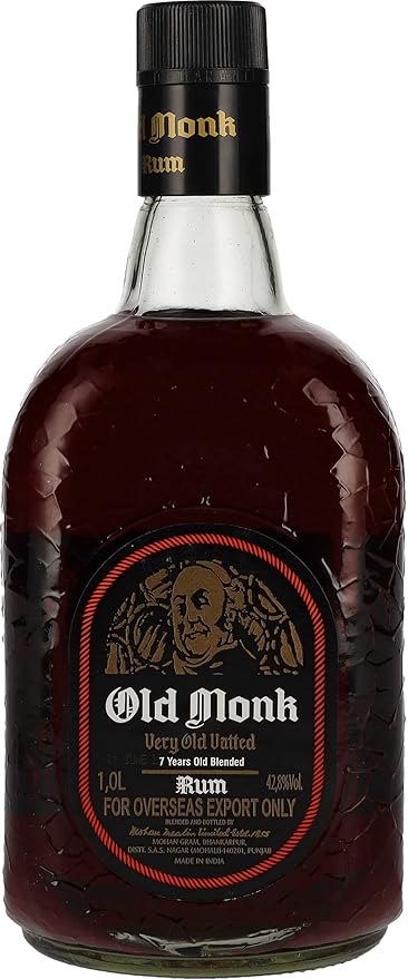 Old Monk Rum, 750ml [ABV 37%] : Amazon.sg: Grocery