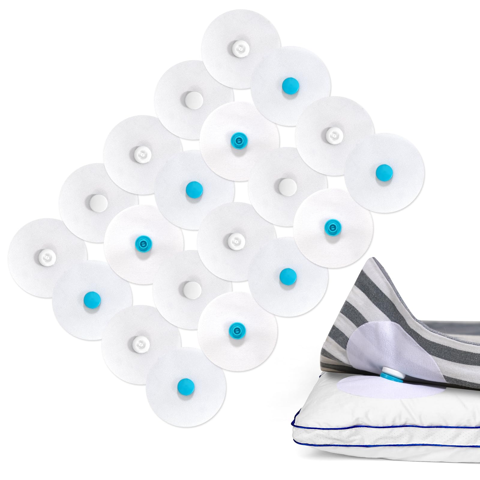 Amazon.com: Duvet Cover Snaps Clips, 20 Pcs Plastic Snaps Buckle Inside ...